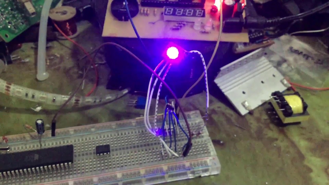 LED RGB với Pic12f629. - YouTube