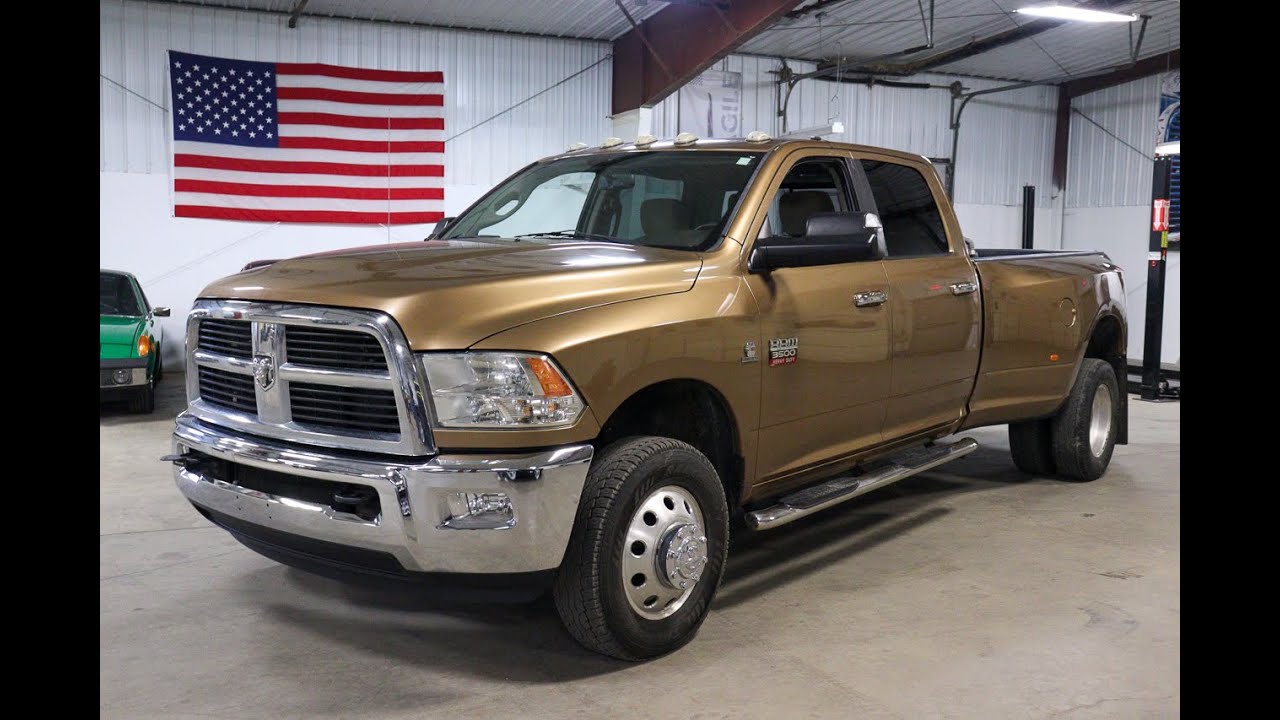2012 Ram 3500 Dually 4x4 For Sale - Walk Around - YouTube