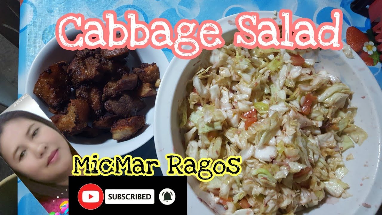 Repolyo Salad/Lutong Kusina Ni MicMar - YouTube