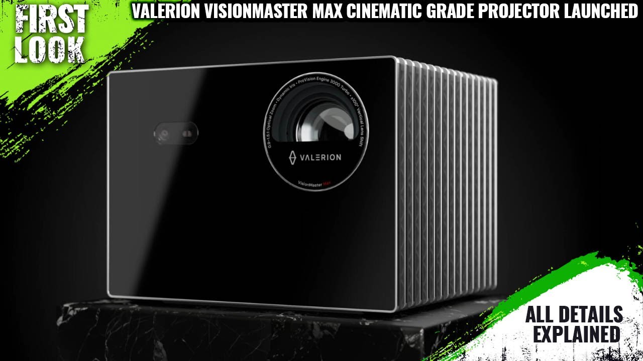 Valerion VisionMaster Max Cinematic-Grade RGB Laser Projector Launched ...