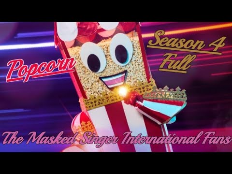 The Masked Singer Australia - Popcorn - Season 4 Full - YouTube