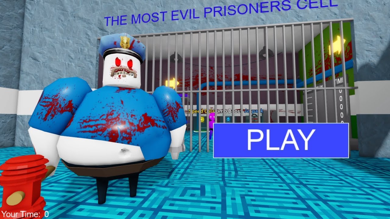 NEW BARRY.EXE ROBLOX BARRY PRISON RUN! Roblox Obby Walkthrough Full ...