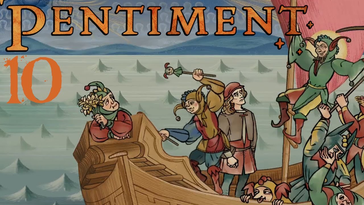 SB And Amabel Play Pentiment 10 - Grim Return - YouTube