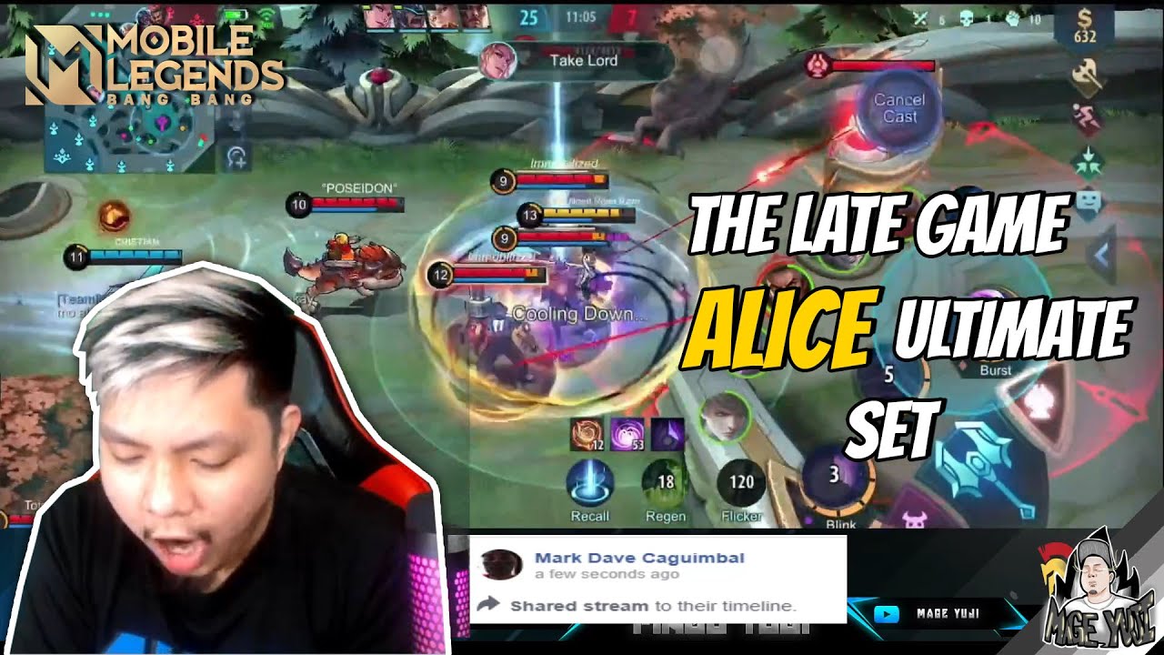 THE LATE GAME ALICE ULTIMATE SET | GAMEPLAY MLBB - YouTube