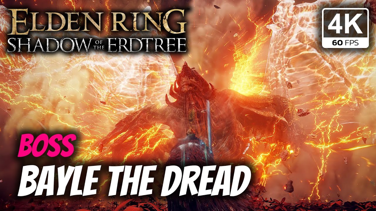 Elden Ring - Shadow of the Erdtree - Bayle the Dread Boss No Summons ...
