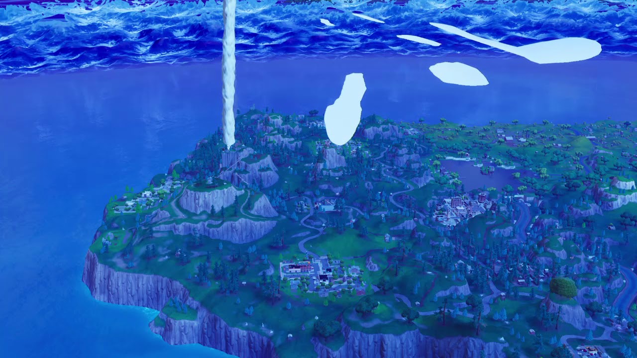 Fortnite Rocket Launch Map View. - YouTube