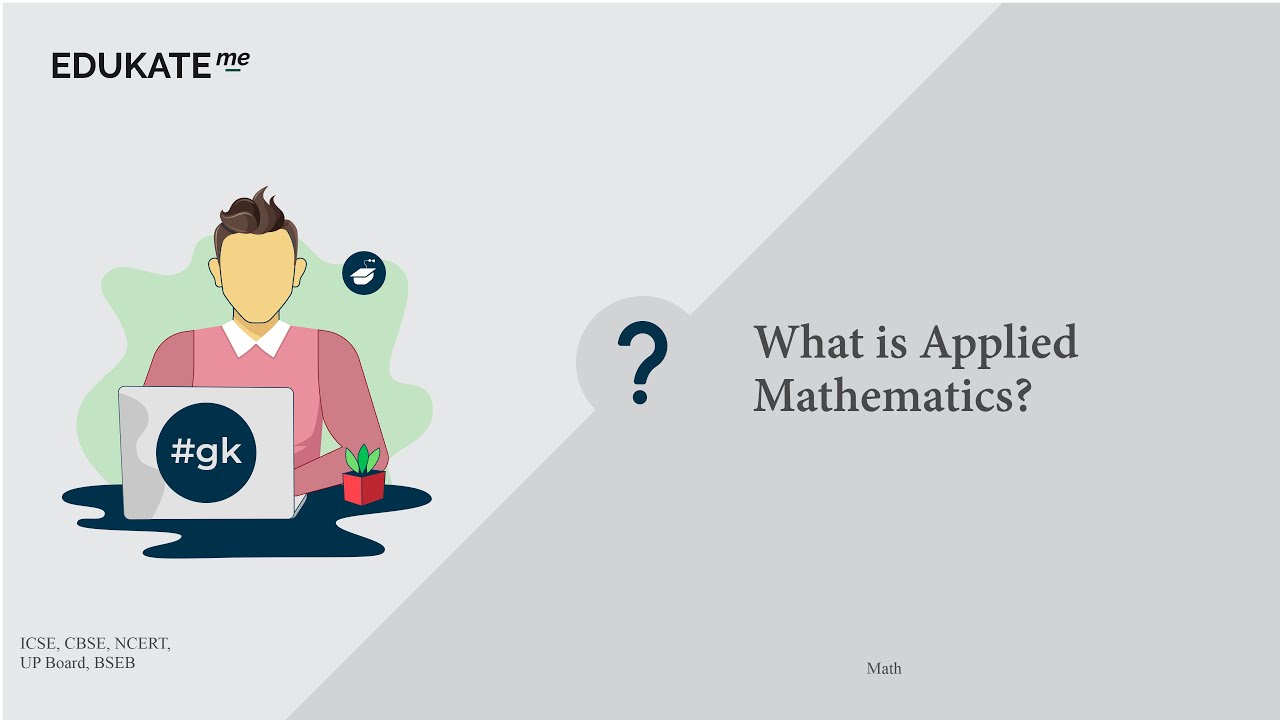 What is Applied Mathematics? - YouTube
