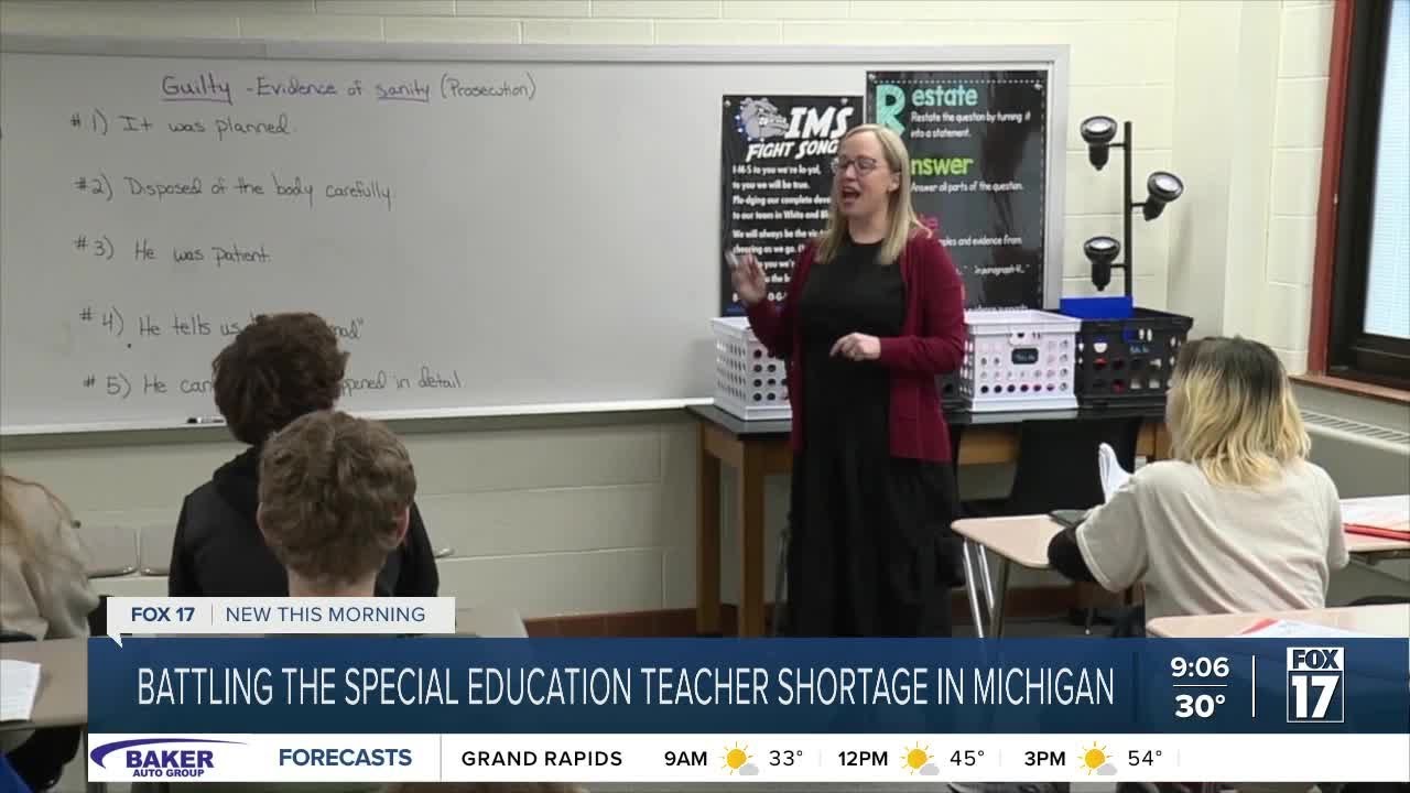 Ionia schools battling the special education teacher shortage - YouTube