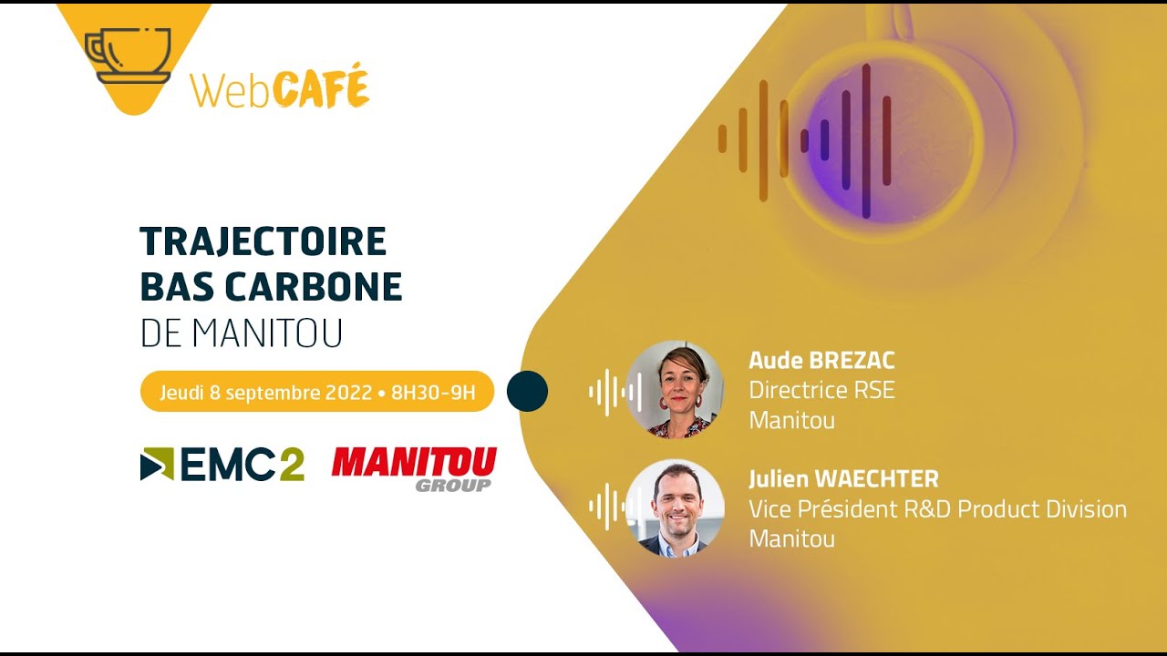 WebCafé : La trajectoire bas carbone de Manitou - YouTube