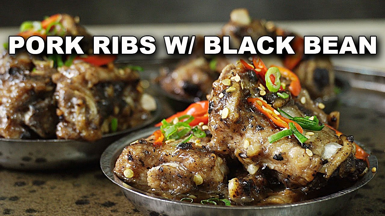 Steamed Pork Spare Ribs w/ Black Bean - Best Restaurant style Easy Dim ...