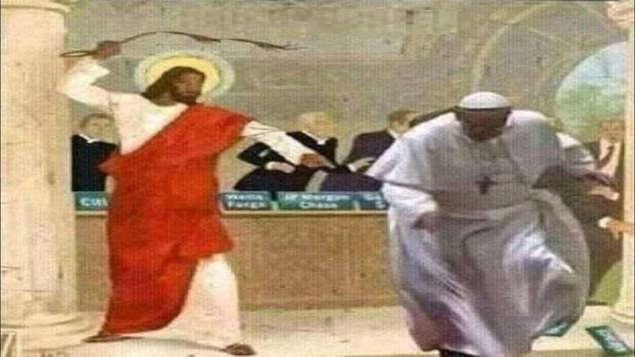 Análise Semiótica - Meme do Papa sendo chicoteado - YouTube