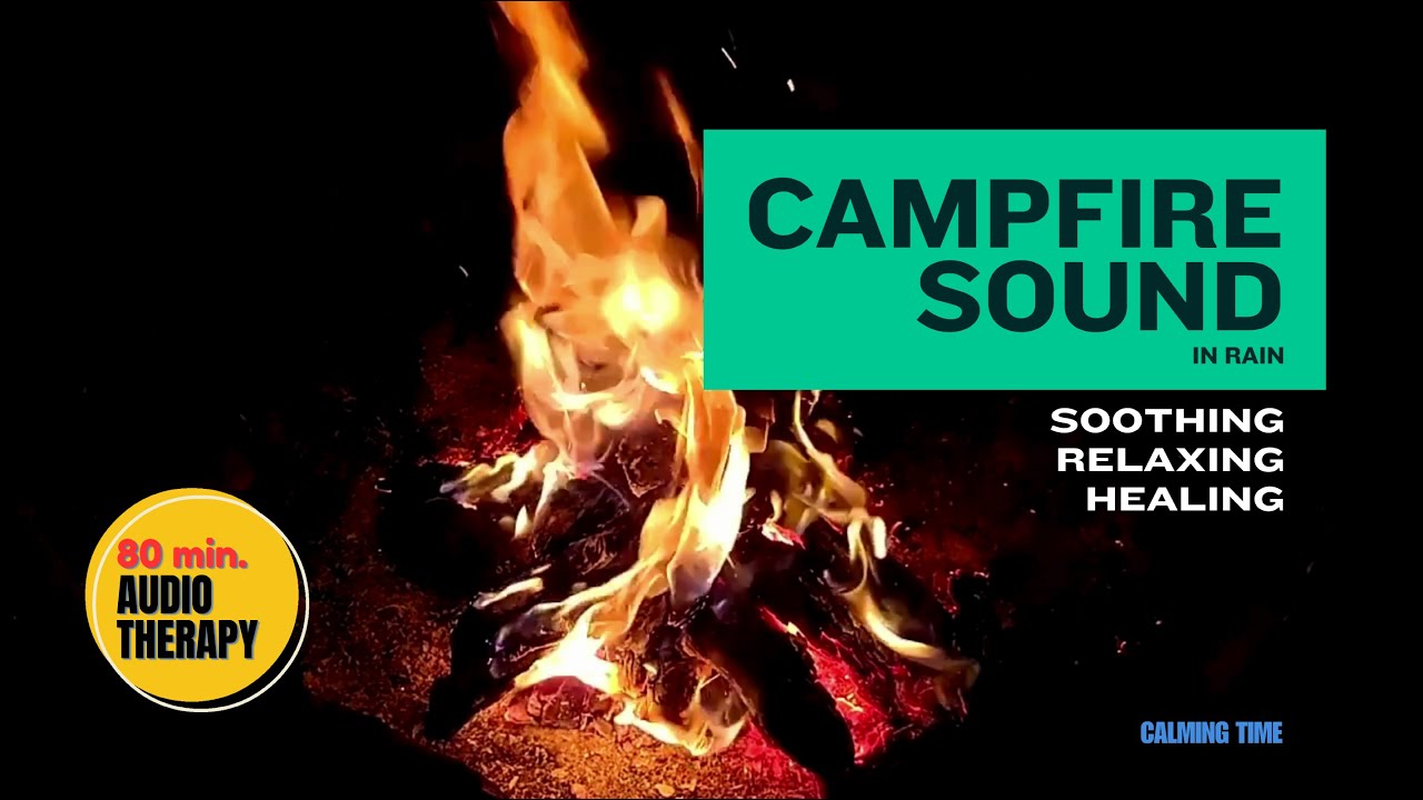 Campfire Healing Sound 1. (장작타는 치유의 소리1) Relief Insomnia/Sound Sleep ...