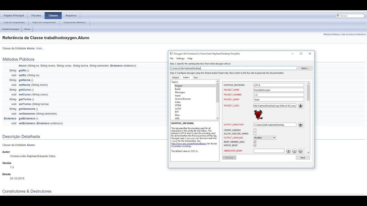 Tutorial De Como Utilizar A Ferramenta Doxygen Youtube