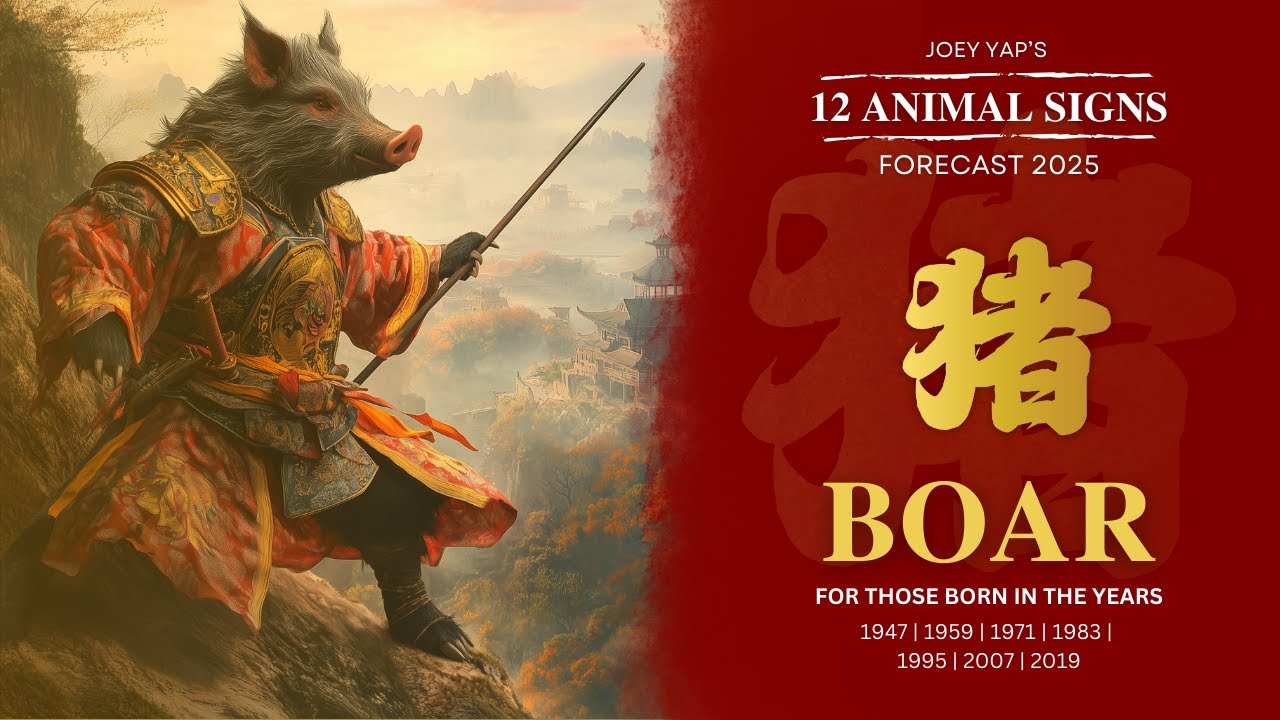 2025 Animal Signs Forecast: Pig [Joey Yap] - YouTube
