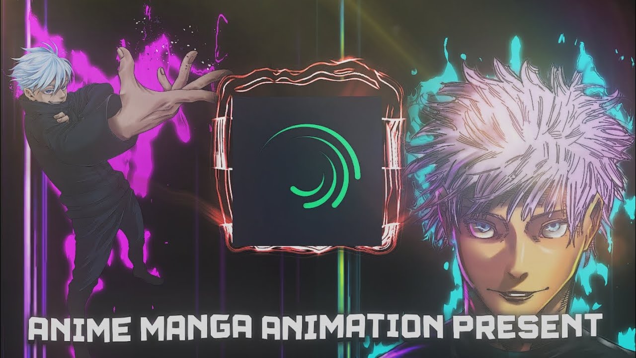 MANGA ANIMATION PACK FOR EDIT ALIGHT MOTION - YouTube