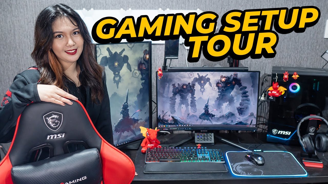 GAMING SETUP TOUR - YouTube