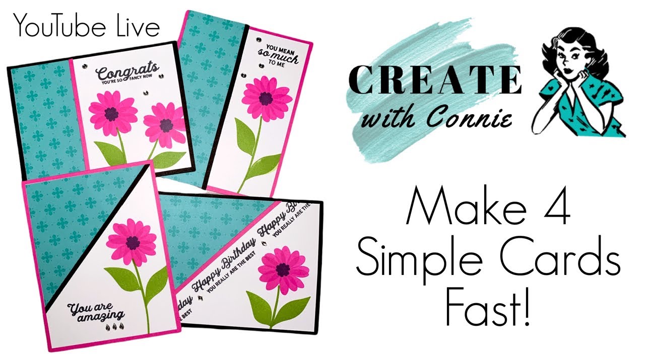 How Can I Make 4 Simple Cards The Easy Way YouTube how-can-i-make-4-simple-cards-the-easy-way-youtube