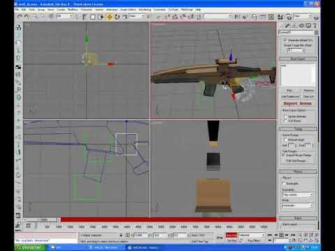 CryEngine 2 Weapon Setup and Export Tutorial - YouTube