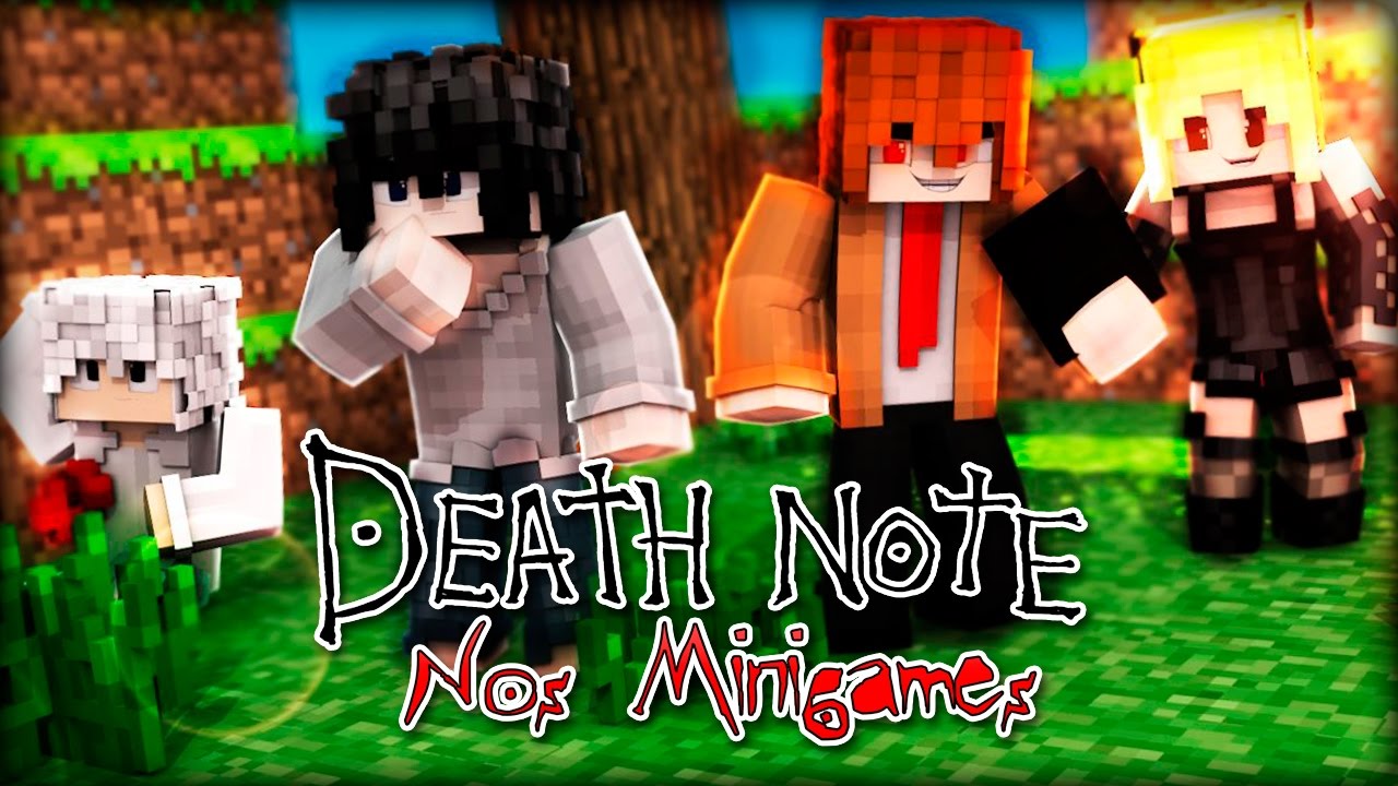 Death Note nos Minigames !!! - YouTube