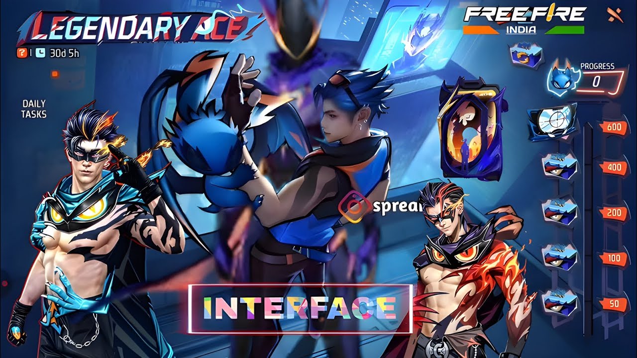 MIDNIGHT ACE EVENT INTERFACE PROPER REVIEW IN FREE FIRE INDIA UPCOMING ...