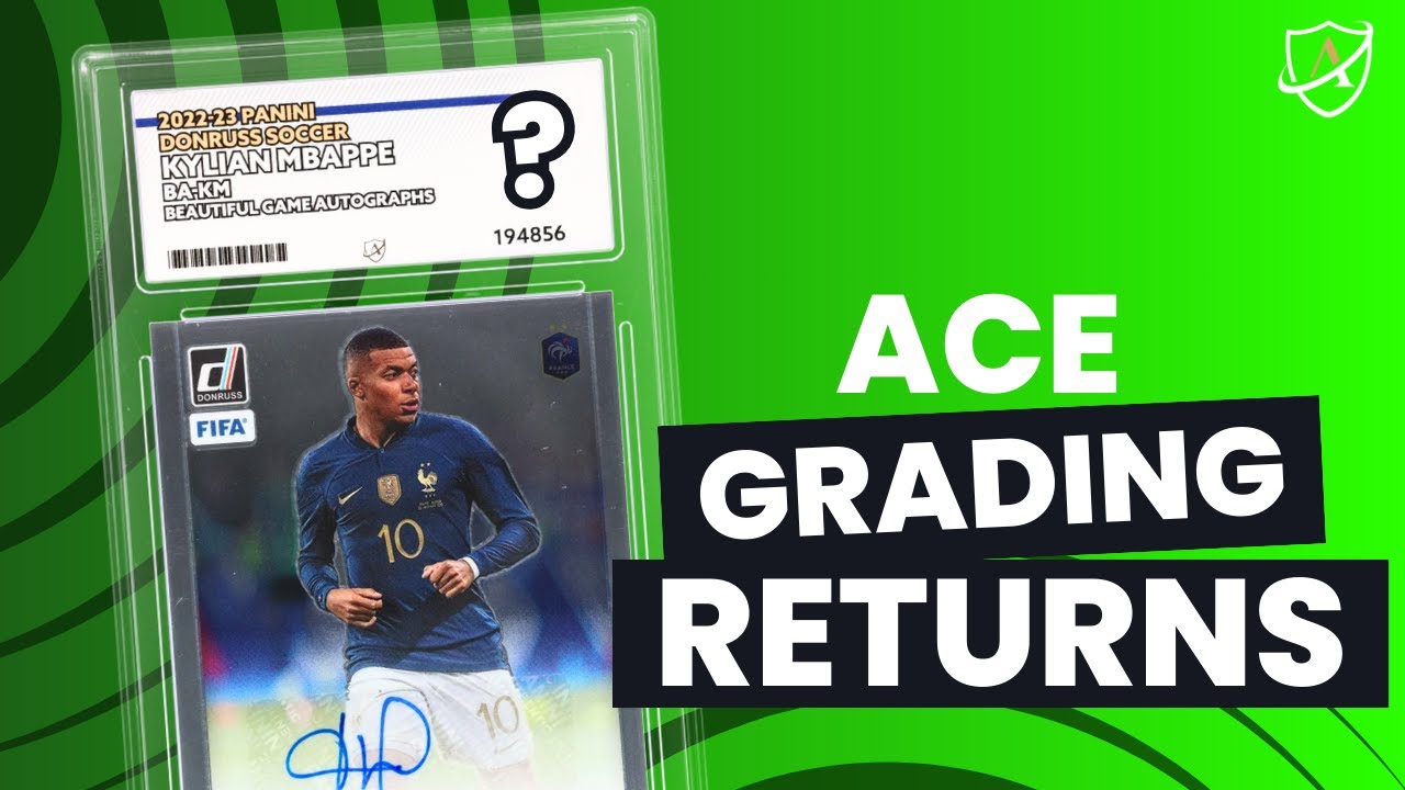 Grading a signed Mbappé card! - YouTube