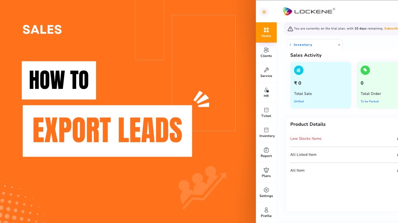 How to Export Leads - YouTube
