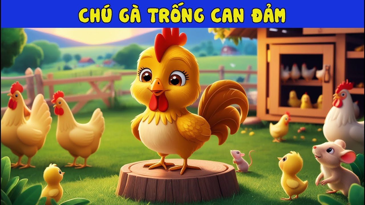 Phim Hoạt Hình: Chú Gà Trống Can Đảm - Những Bài Học Nhỏ Cho Bé - YouTube