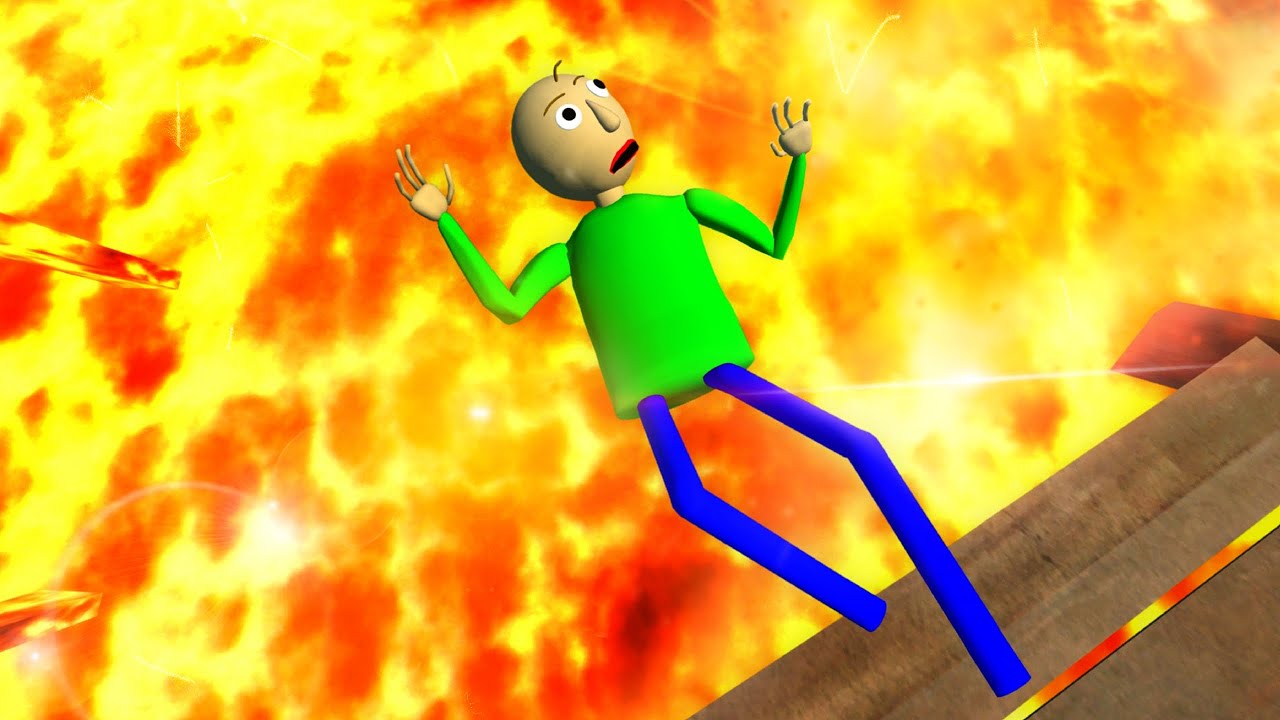 GMOD • Baldi's Basics Legendary Ragdolls [Slides, Jumps] - YouTube