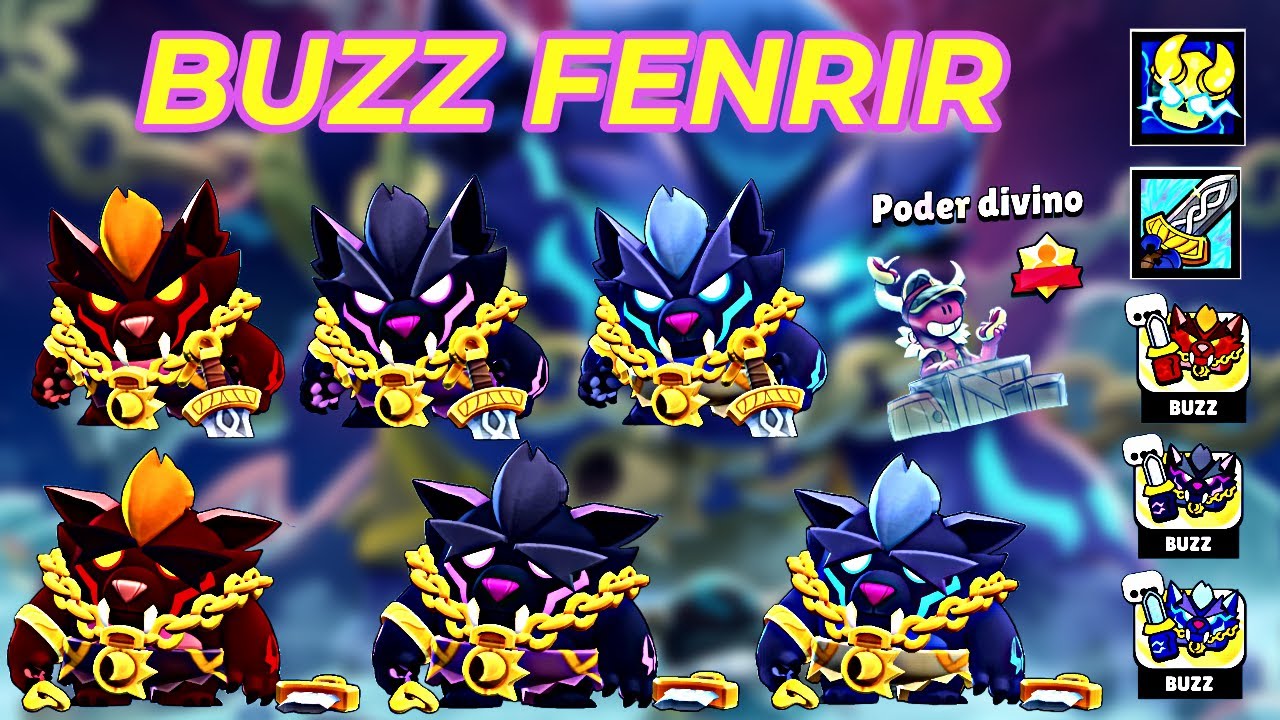 TEMPORADA 25: RAGNAROK | SKIN: BUZZ FENRIR, BUZZ FENRIR IGNEO Y BUZZ ...