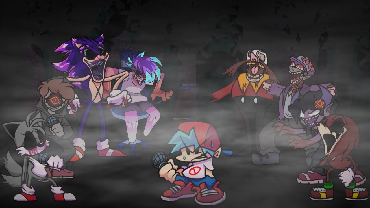 Triple Trouble (Xenophane Team & Fun Gang VS BF) | FNF Mix - YouTube