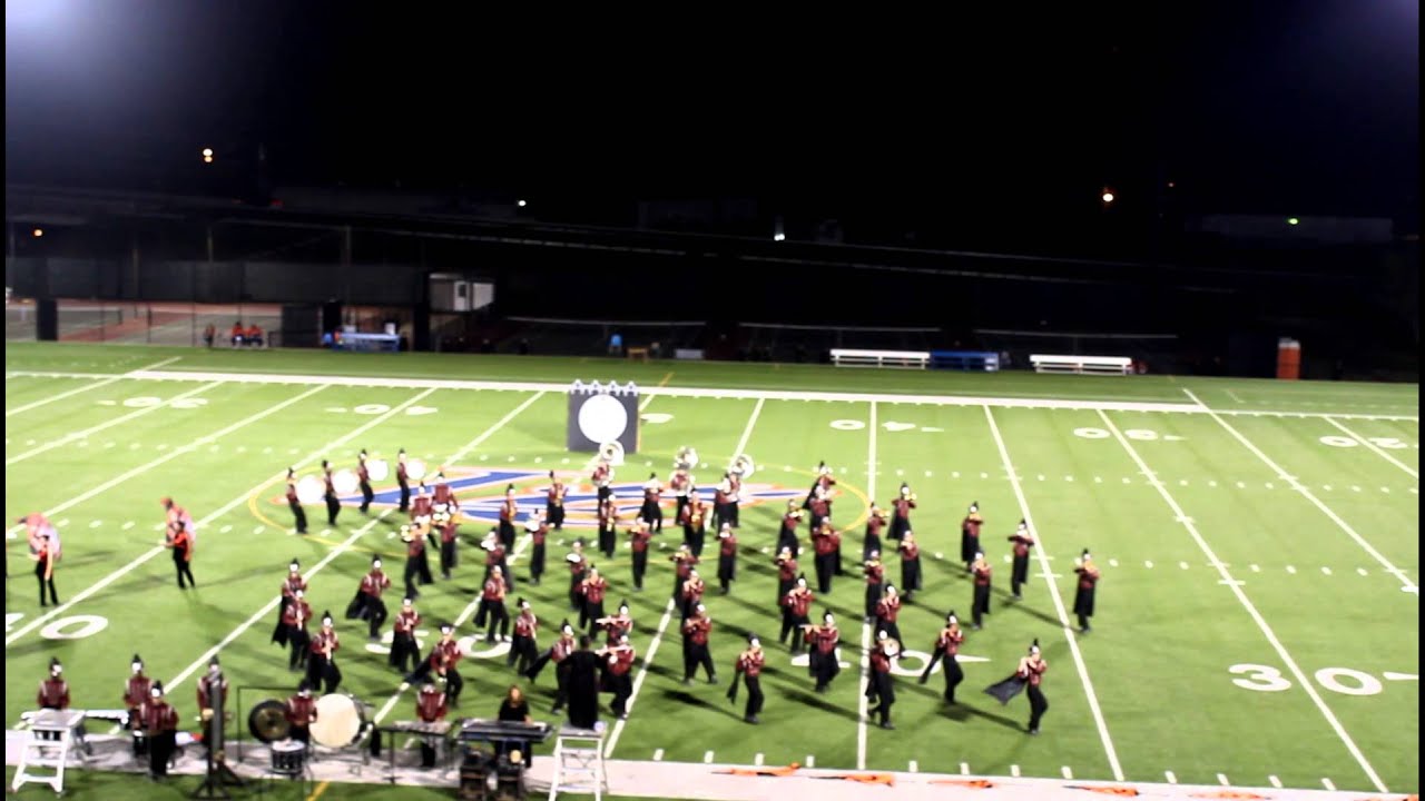 Pineville High School Rebels Marching Band & Flagline @ District II ...