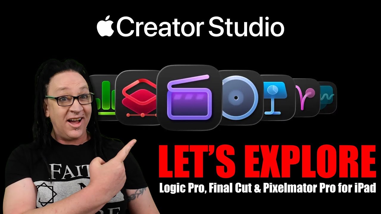 Creator Studio Launch Day - Let's Explore - Logic Pro, Final Cut Pro ...