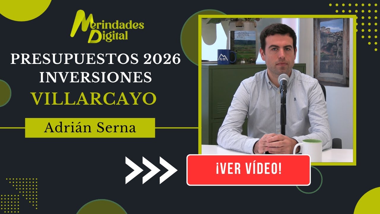 Adrián Serna explica en qué invertirá Villarcayo su presupuesto para ...