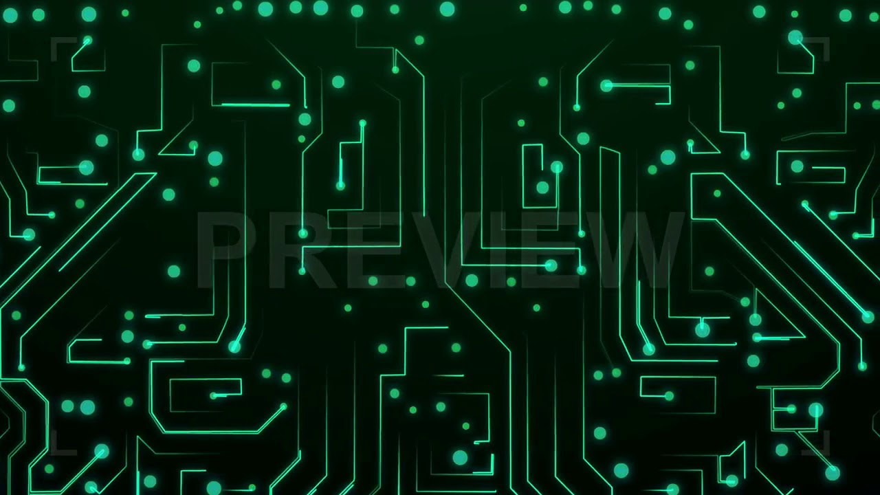Animated Printed Circuit Board Stock Motion Graphics - YouTube