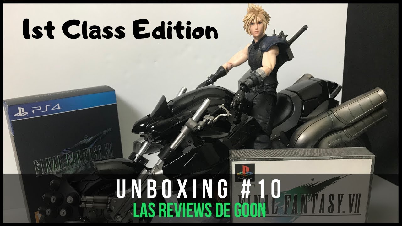 Final Fantasy VII Remake 1st CLASS EDITION: LA EDICIÓN con mayúsculas ...