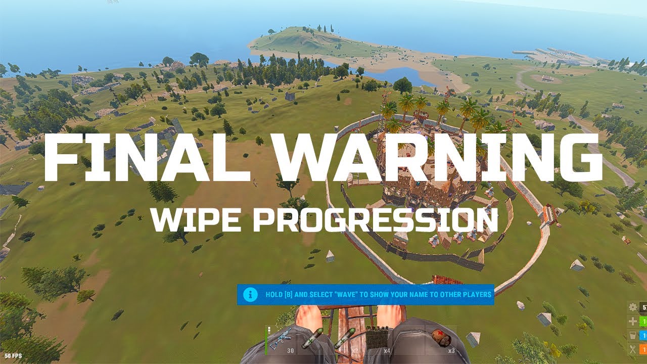 WIPE PROGRESSION WITH FW // RUST ZERG PROGRESSION // 3 RAIDS // ROAMS ...