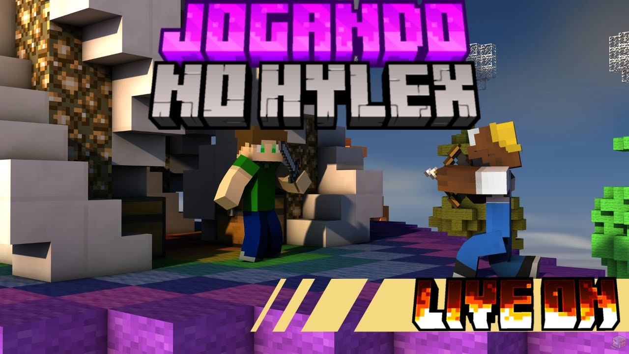Minecraft Hylex: o servidor mais frenético BR! Vem jogar junto! # ...
