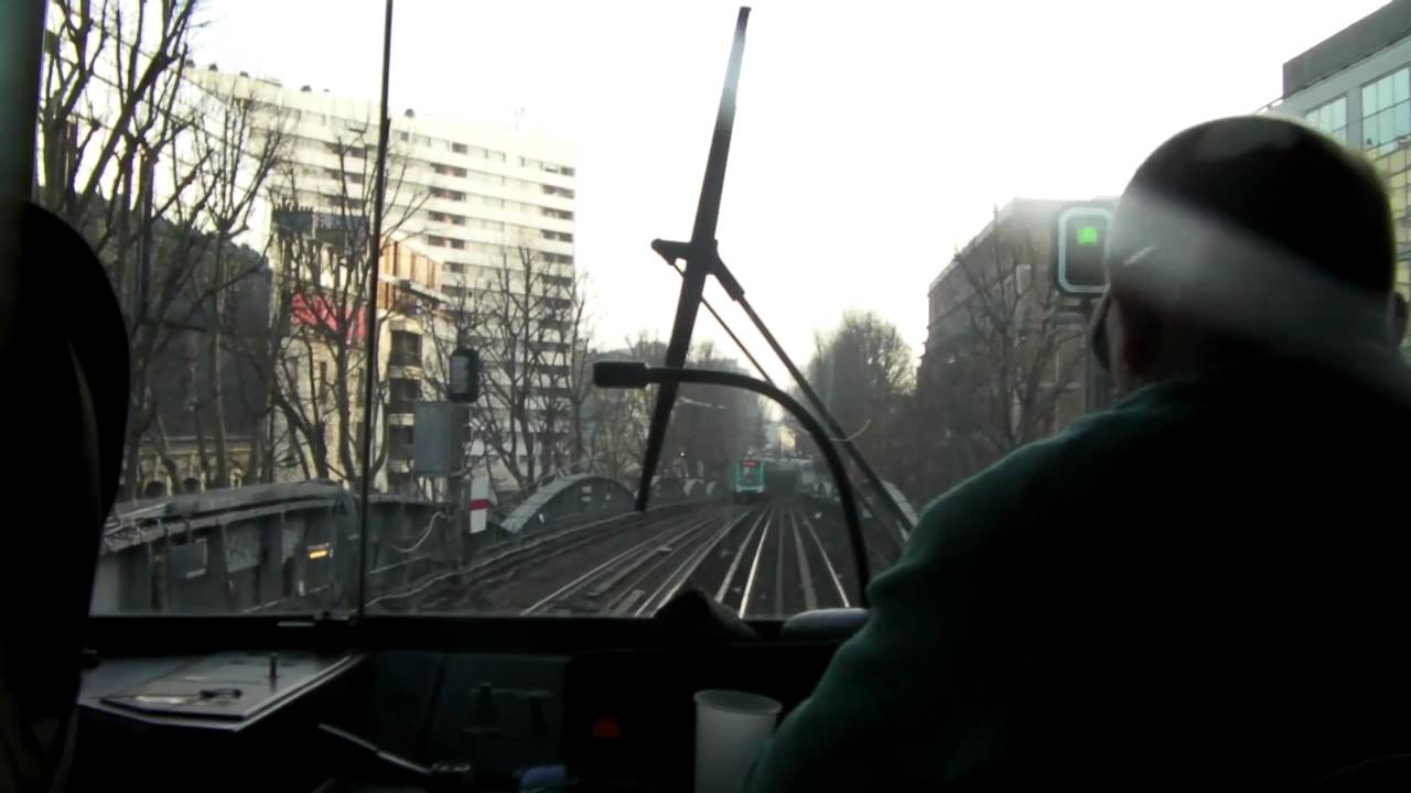 Paris-Metro 2 (Cabin view) Stalingrad-Jaures-Colonel Fabien - YouTube