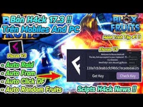 HƯỚNG DẪN LẤY KEY FLUXUS V7 | BLOX FRUIT - YouTube