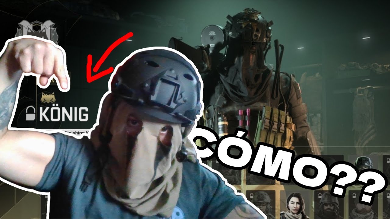 CÓMO CONSEGUIR A KONIG EN WARZONE?!?! MUY FÁCIL Y SENCILLO!! - YouTube