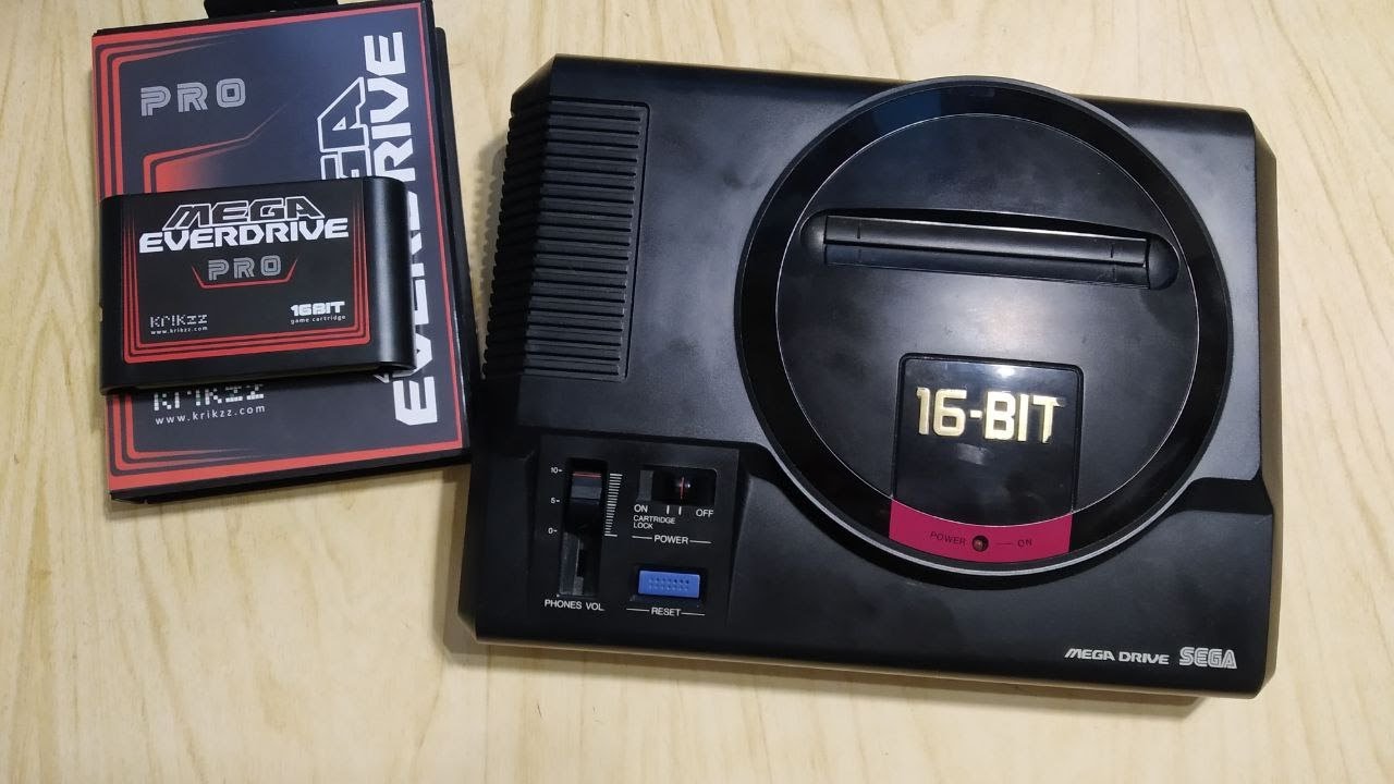 Mega Everdrive Pro и новая Sega Mega Drive 1 VA6 от P-Star. Спасибо за ...