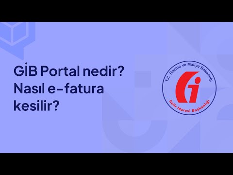 efatura gib portalına nasıl girilir?