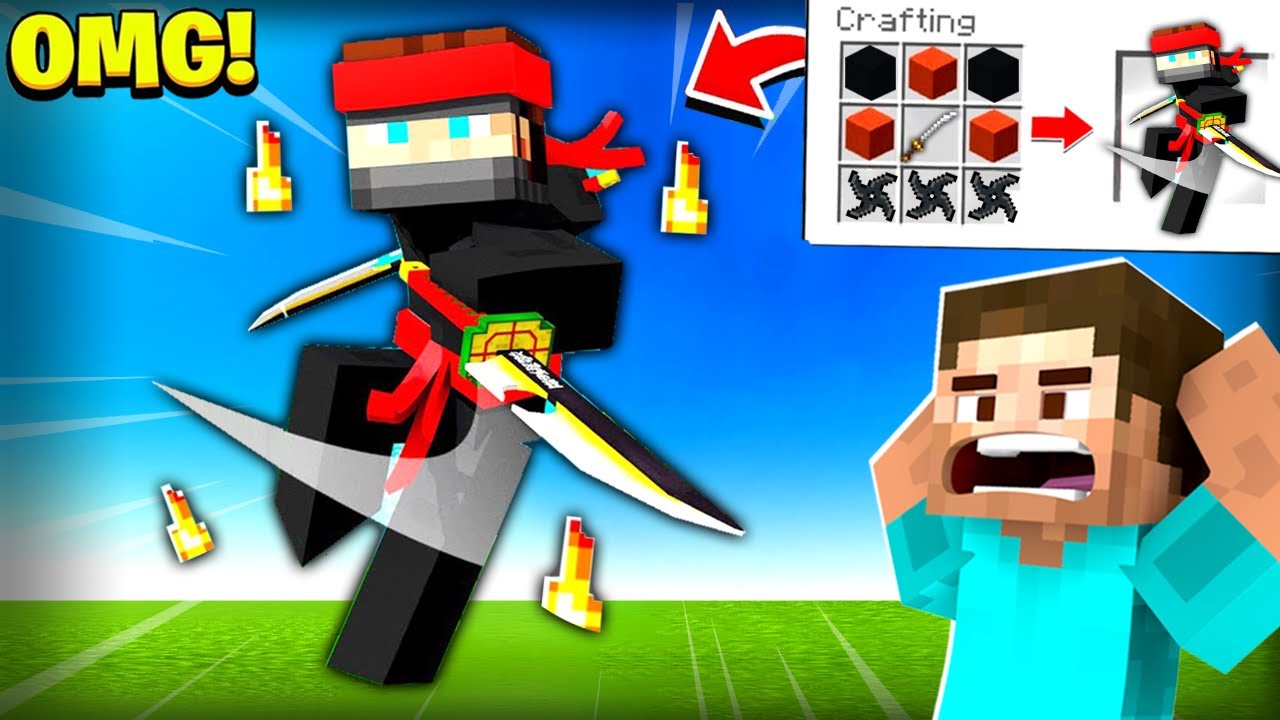 Stealing Most Powerful Ninja Armor in Minecraft... - YouTube