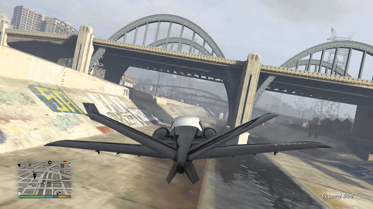 Los Santos River Trench Run - GTA 5 - YouTube