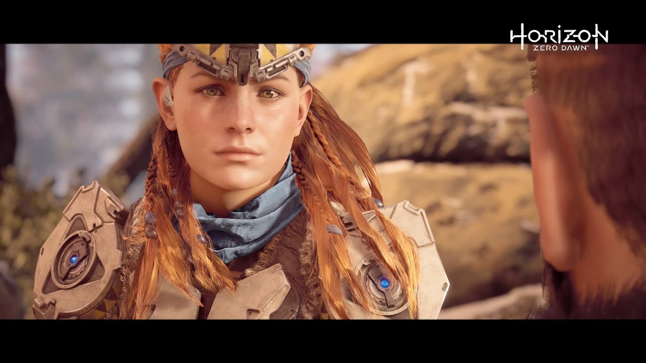 Aloy's green eyes are drop-dead gorgeous- Horizon Zero Dawn™ - YouTube