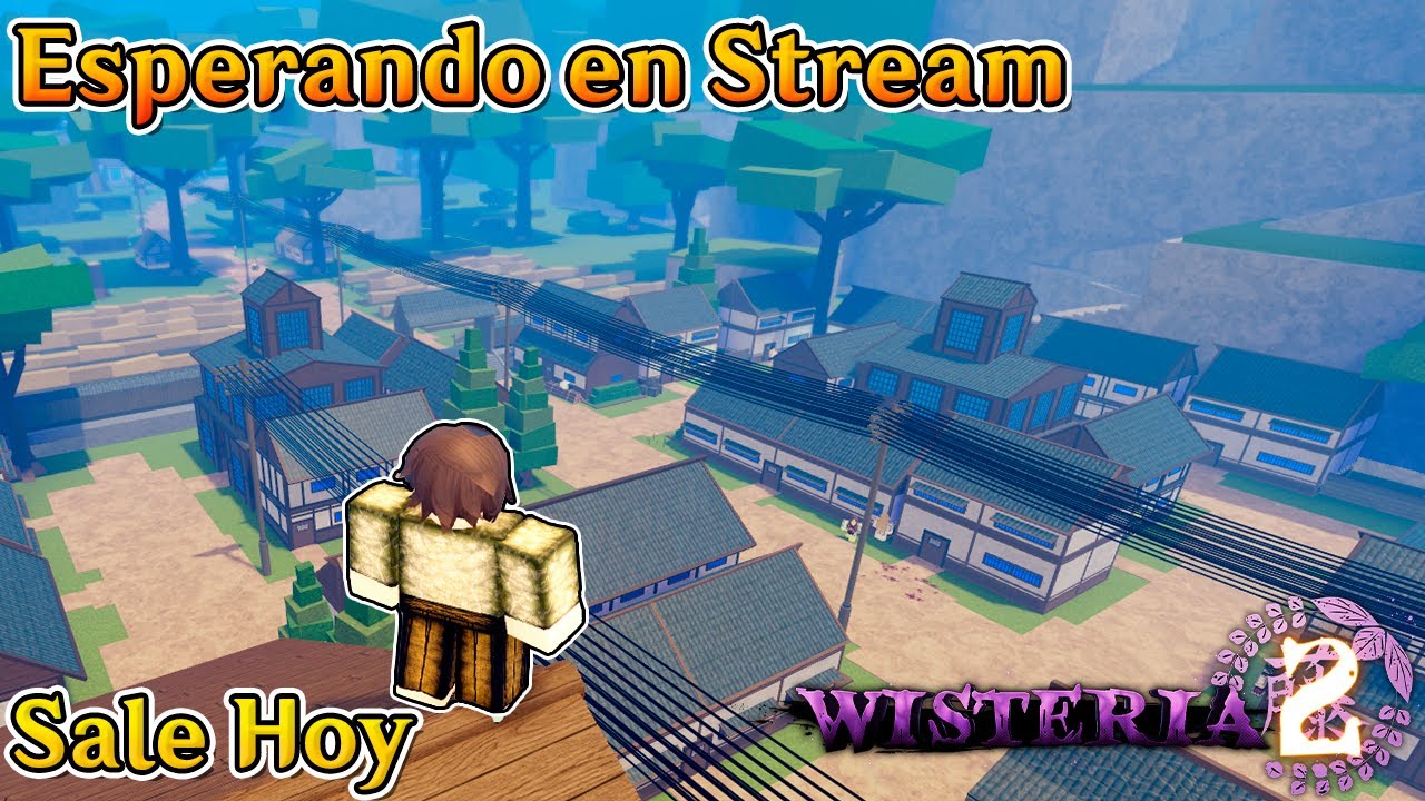 Wisteria 2 Sale Hoy!! Esperando en Stream!! Demon Slayer Roblox - YouTube