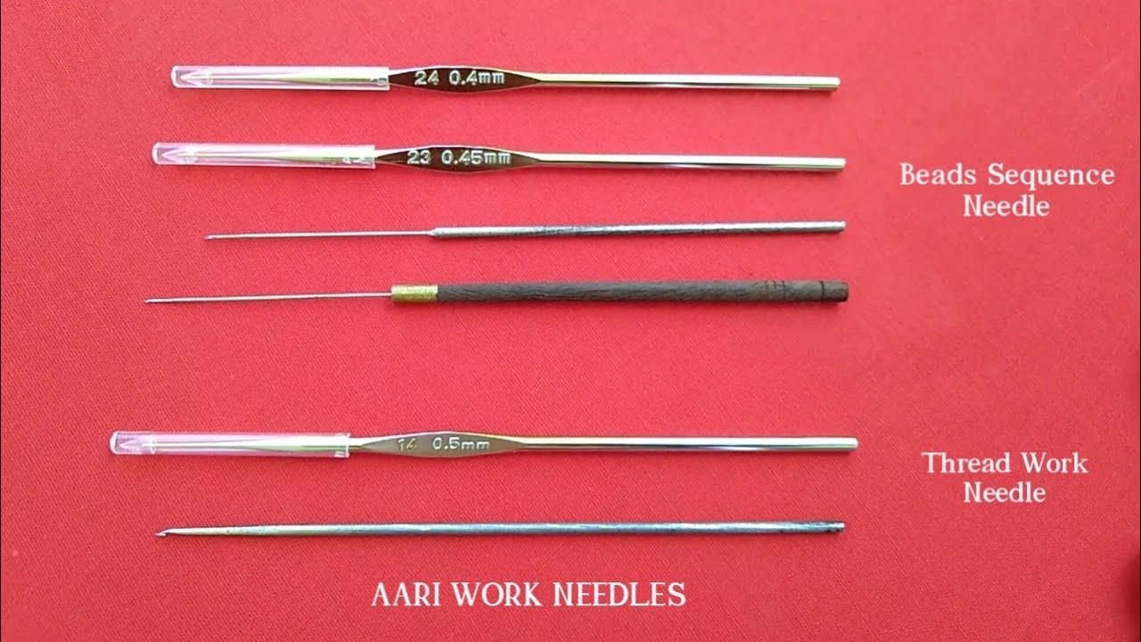 Aari work Needles / RS Materials #RS - YouTube