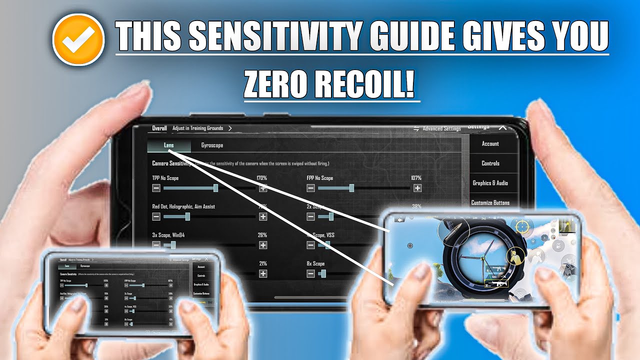 ☑️ 100% With Proof! This Sensitivity Guide Gives You Zero Recoil | BGMI ...