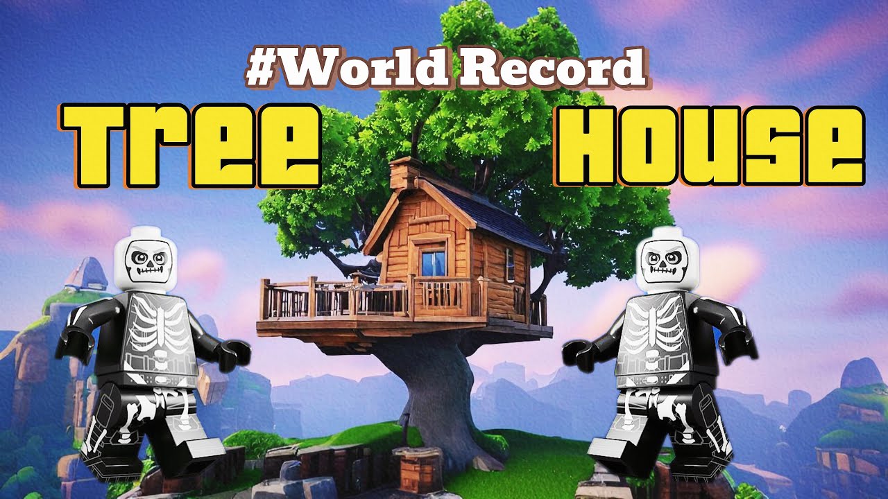 I Build the First Ever Tree House in Lego Fortnite 🏡🌲 - YouTube
