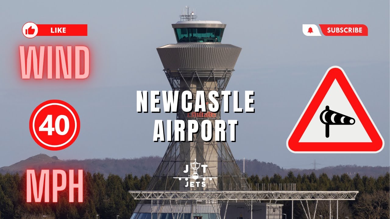 🔴 STRONG WINDS At Newcastle Airport Livestream! 🔴 #live #planespotting ...